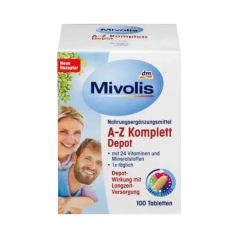 MIVOLIS A-Z DEPO Multivitamin,100Tabls, Made in Germany £11.51 ...