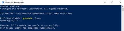 Hur man använder GPUPdate Force kommandot för att uppdatera din grupppolicy Tiempo de Frikis