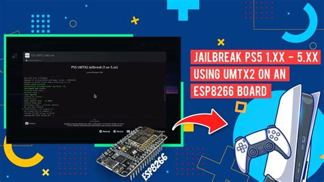 Jailbreak Ps5 1 Xx 5 Xx Using Umtx2 On An Esp8266 Board Etahen Included Youtube