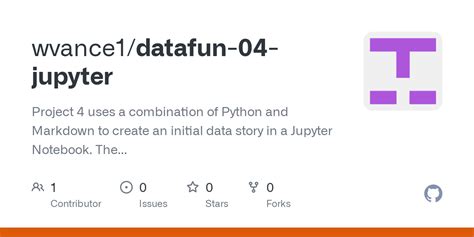 Datafun Jupyter README Md At Main Wvance Datafun Jupyter GitHub