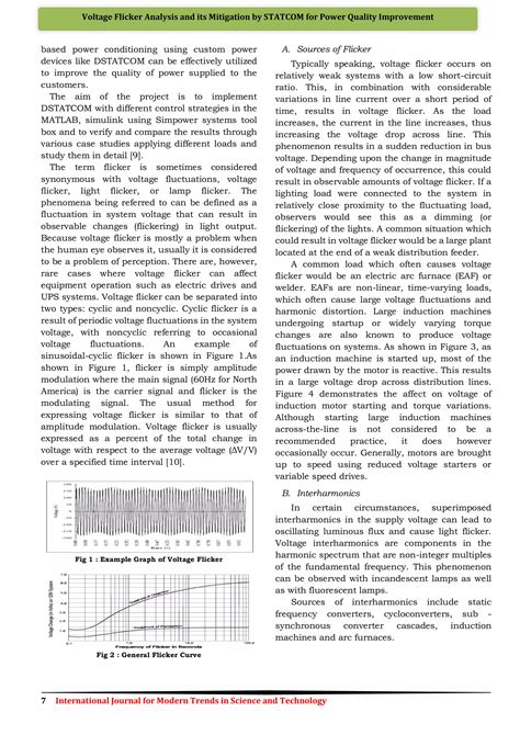 Voltage Flicker Analysis And Its Mitigation By Statcom For Power