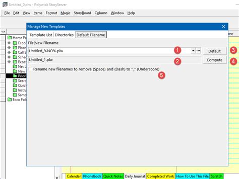 New Polywick Storyserve1™ On Line Documentation