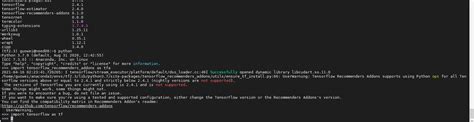 Pip Install Wrong Issue Tensorflow Recommenders Addons Github