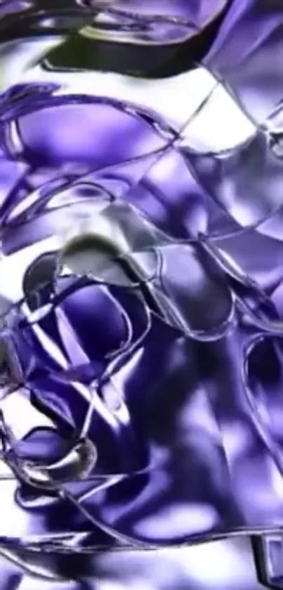 Abstract Purple Glass Texture Free Download