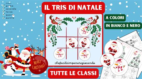 Natale Gioco Del Tris Il Testo Regolativo • Edudoro