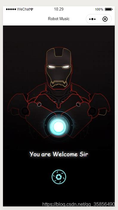 基于mpvue框架的仿酷狗音乐小程序开发的微信小程序robot Music Csdn博客