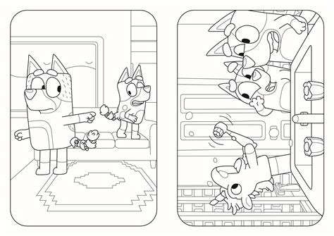 Bluey Hooray Magic By Bluey A Puffy Sticker Colouring Book