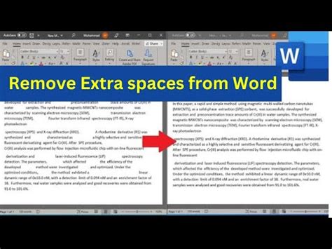 How To Remove Blank Spaces From Word Document How To Delete All Extra Spaces In Microsoft Word
