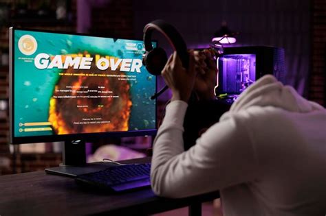 Premium Photo Gamer Upset After Losing Videogame