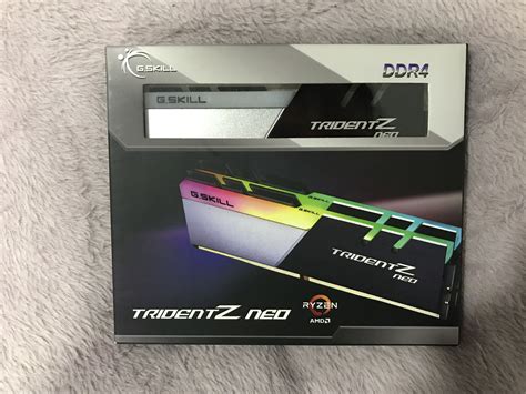 Оперативная память Ddr4 G Skill Trident Z Neo 32gb 2x16gb Kit 3600mhz Cl16 1 35v F4 3600c16d