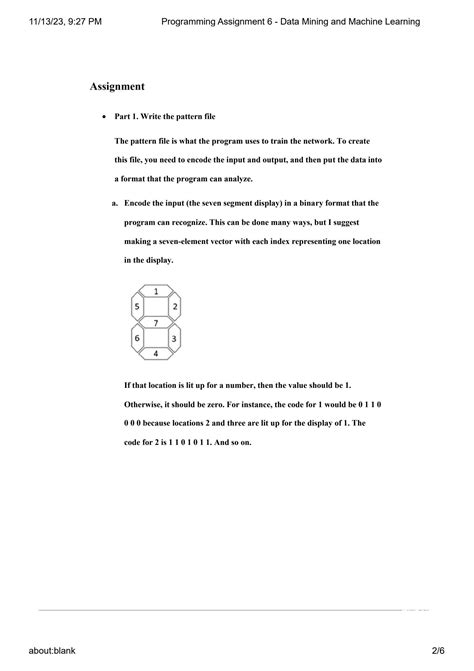 Solution Programming Assignment 6 Data Mining And Machine Learning