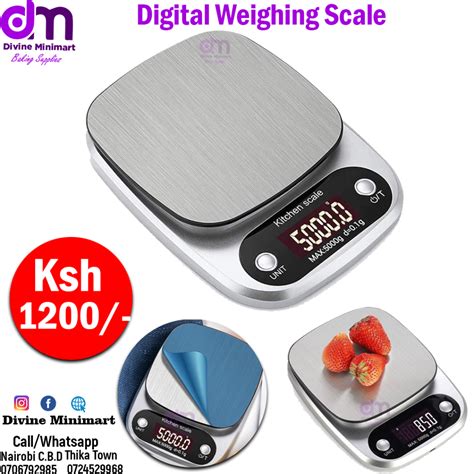 Digital Kitchen Weighing Scale Divine Minimart Kenya