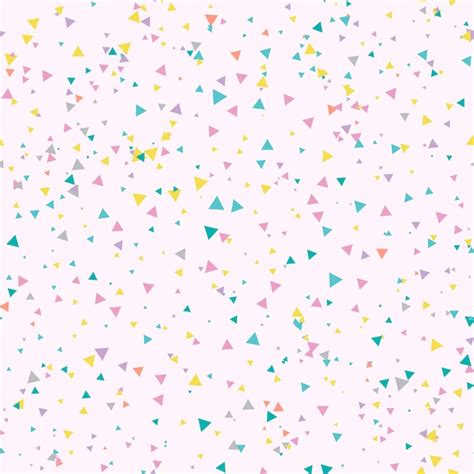 Premium Vector Abstract Seamless Pattern With Chaotic Small Triangles On Pink Background