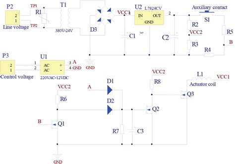 Circuit Schematics Of The Failure Detection Module And The Breaking