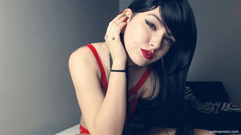 Ryden Armani Looks Amazing In Red Lingerie 15 Photos