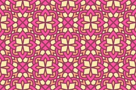 Premium Vector Seamless Abstract Geometric Shape Pattern