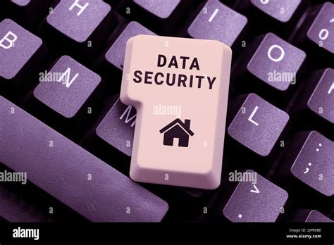 Conceptual Display Data Security Business Showcase Confidentiality