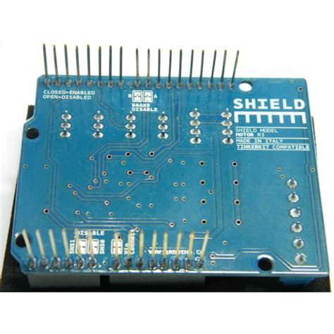 Motor Shield ПЛАТА Rev3 Оригинал Италия Arduino