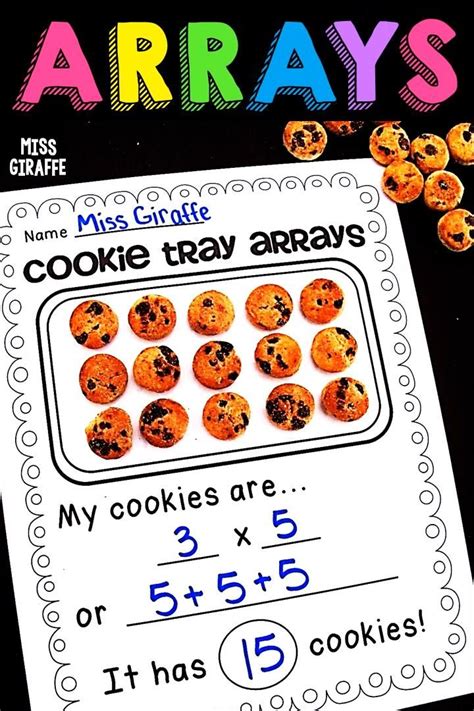 Arrays Activities And Worksheets Artofit