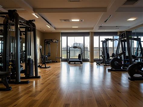 Fitness And Gym Environments Sports And Activities Premium Ai Generated Image