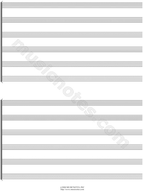 Musicnotes Com Manuscript Paper For Sextet Free Blank Sheet Music Sheet Music In C Major