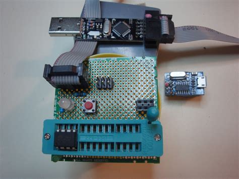 Zif Jig For Avr Attiny Chip Programming 11 Steps With Pictures