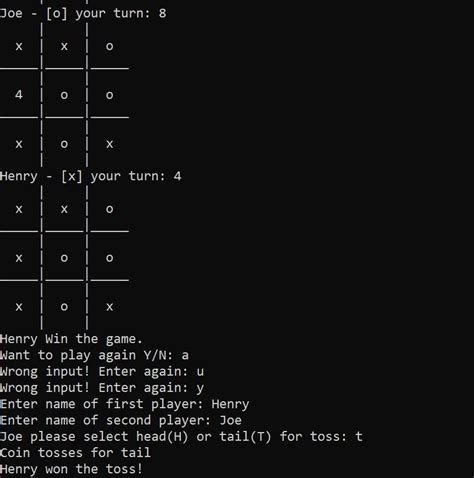 GitHub Subhantariq Tic Tac Toe Tic Tac Toe Game Made In C