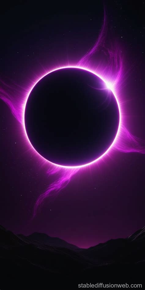 Darkened Sky Solar Eclipse Stable Diffusion Online