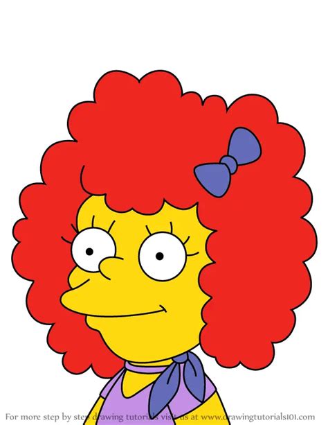 How To Draw Brittany From Simpsons The Simpsons Step By Step