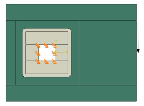 two orthotropic elastic design domains in unilateral contact