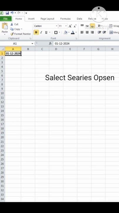 Auto Fill Dates Excel Formula Youtube