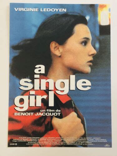 A Single Girl 1995 Benoît Jacquot Virginie Ledoyen Movie Flyer Mini