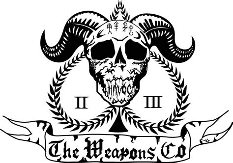 Artstation The Weapons Patch Vector File Black White Vector Outline Or Line Art File For Cnc