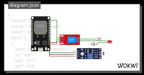 Veilleuse Auto Lampe Num Wokwi Esp32 Stm32 Arduino Simulator