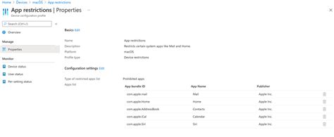 Macos Trying To Implement A Blocked App List Policy Is Failing To Apply No Error Messages