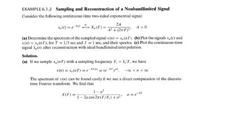 Lecture 6 Sampling And Reconstruction Of Signals Pptx