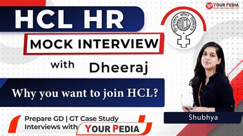 Hcl Hr Mock Interview Hcl Preparation Hcl Interview Guidance And Preparation With Yourpedia