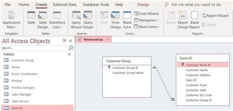 How To Design Relational Databases In Microsoft Access For Beginners