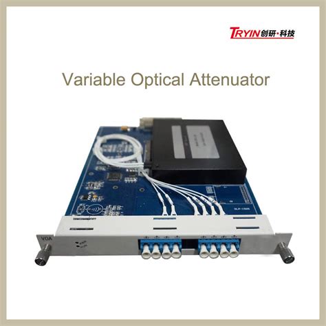 Voa Variable Optical Attenuator For Dwdm Network Variable Optical
