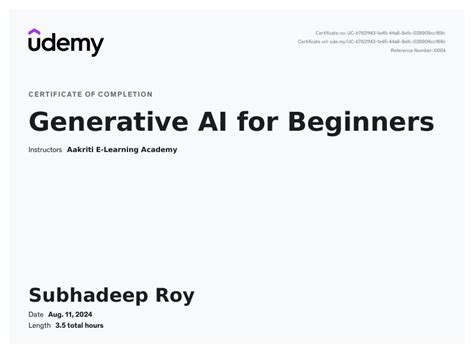 Subhadeep Roy On Linkedin Excited To Share That I Have Completed