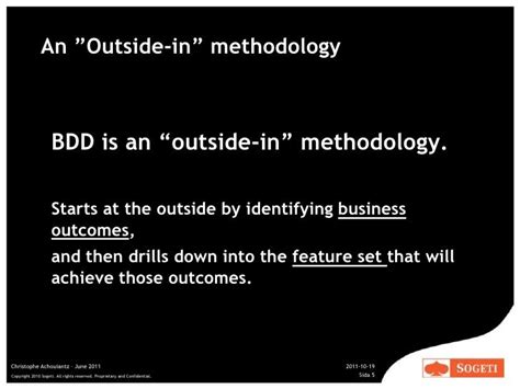 introduction to behaviour driven development