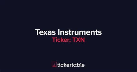 What Does Texas Instruments Do