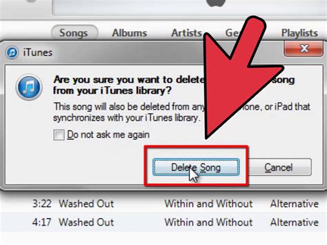 3 Ways To Delete Songs From ITunes WikiHow
