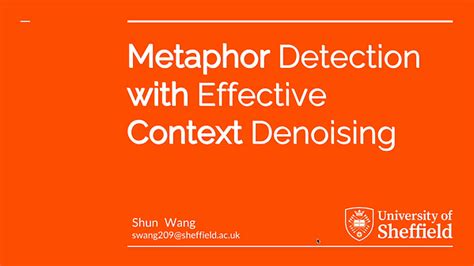 Underline Metaphor Detection With Effective Context Denoising