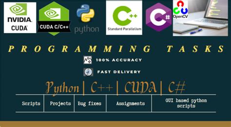 Be Your Cuda Parallel Coder And Will Be Python Bug Fixer By