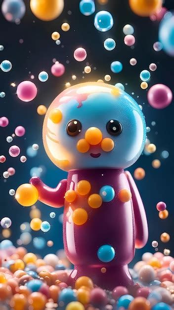 Premium Ai Image 3d Fizzy Drink Cartoon Character Illustration