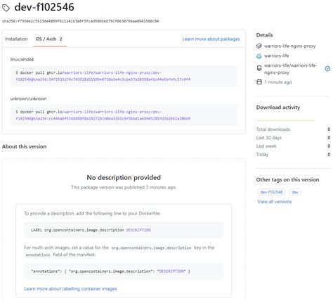 Manifest Not Displayed In Ghcr Ui When Using Attestations · Issue 900