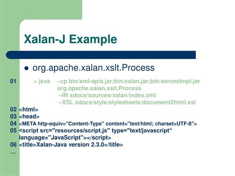 Ppt Xml Apache Tools Parsing And Transformation Powerpoint