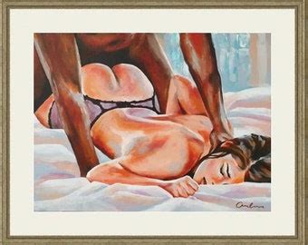 Sensual Woman Art Etsy