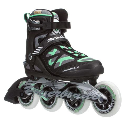 Rollerblade 2015 Macroblade 90 High Performance Fitnesstraining Skate With 90mm Wheels Black